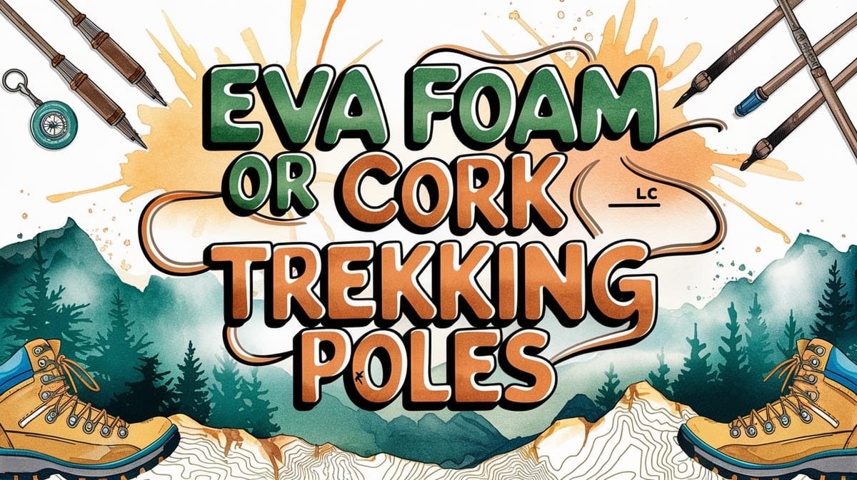 Trekking Poles Unveiled: EVA Foam vs. Cork Grips—Which Grip Reigns Supreme?